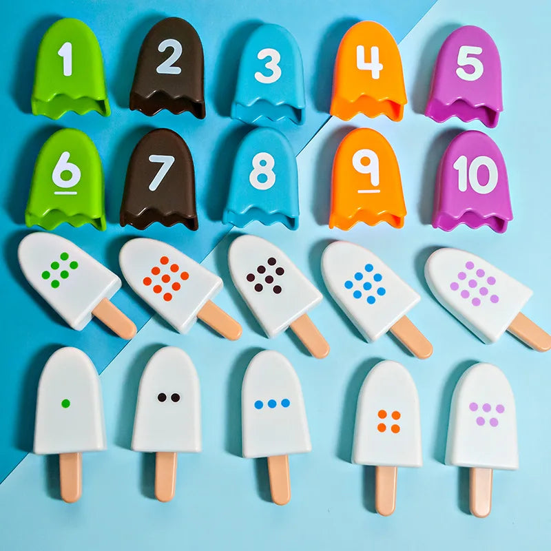 Maths Popsicles™ - Nummerpret met IJsjes - Rekenspel – Mijn Hummeltje