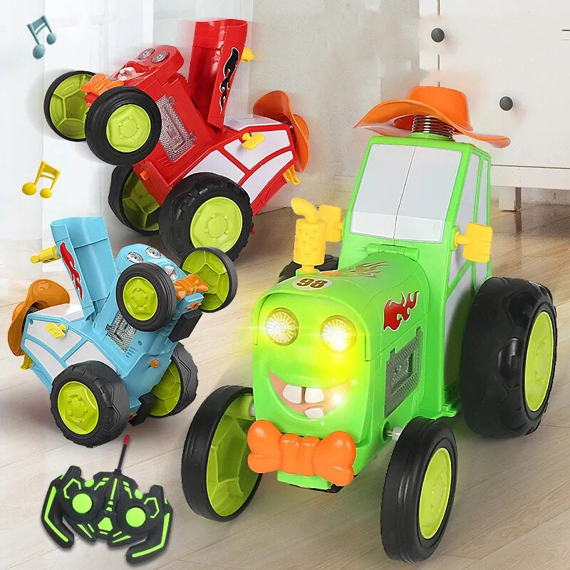 Jumping Car™ - Stunttijd met deze Superster - RC Tractor – Mijn Hummeltje