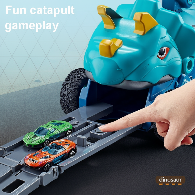TurboRex – Avontuurlijk & Interactief – Dinosaurus Speelgoedauto – Mijn ...