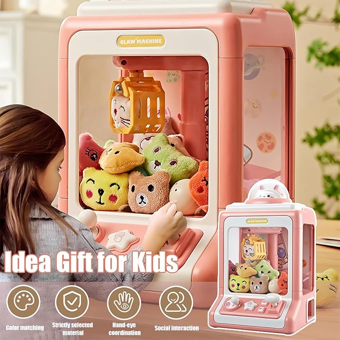 Magic Mini Claw Machine™ - Speel en Vang - Speelgoed grijpmachine ...