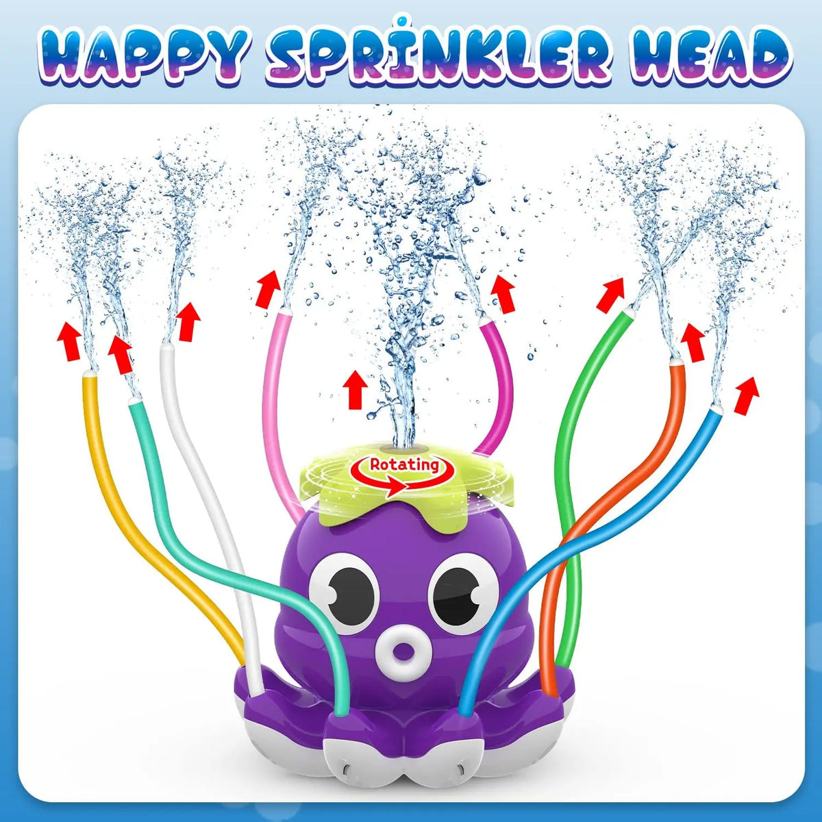 Octopus Sprinkler™ – Spetterpret Octopus – Watersproeier Tuin – Mijn ...