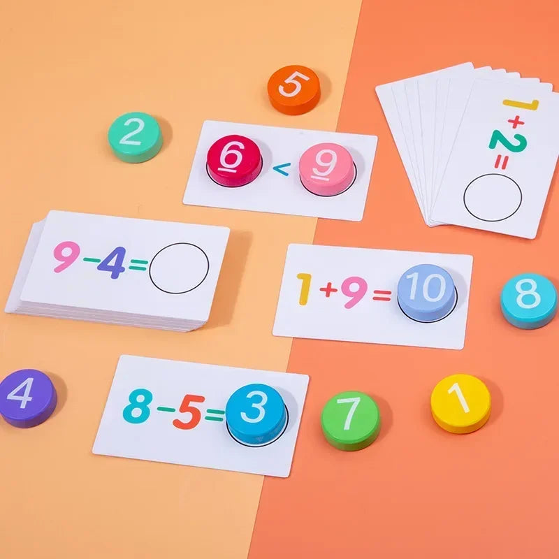 Math Tokens™ - Tellen & Oplossen - Rekenkaarten Kinderen – Mijn Hummeltje