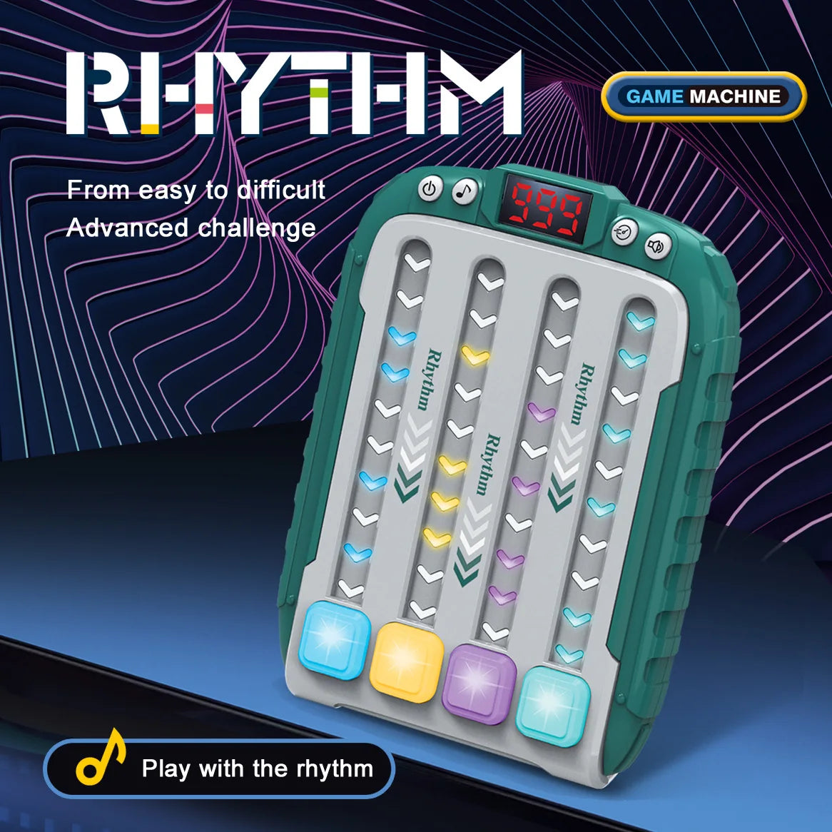 Rhythm™ - Vermindert stress, verbetert reactievermogen - Snelheidsspel ...