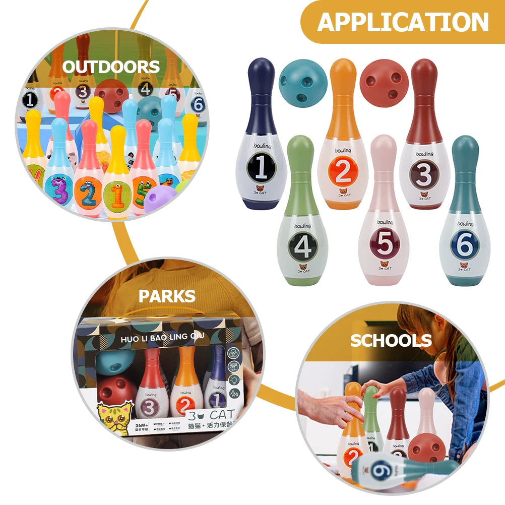 Mini Bowling Kit™ - Cijfers & Fun - Bowling Set – Mijn Hummeltje