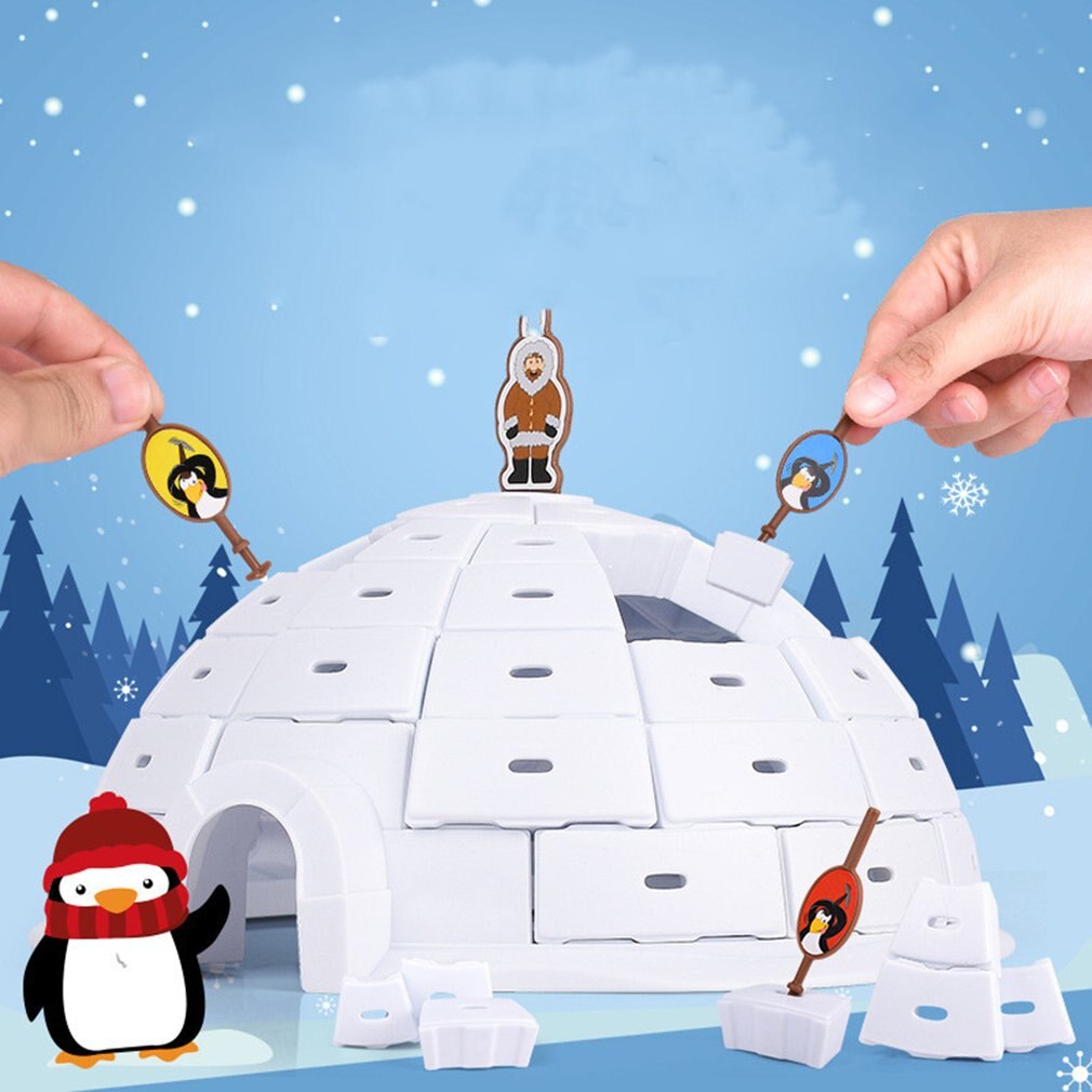Igloo Game™ - Een ijzige uitdaging - Blokkenspel – Mijn Hummeltje