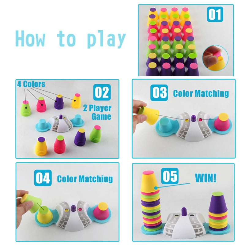 Speed Stacker™ - Race naar de Top - Stapelspel – Mijn Hummeltje